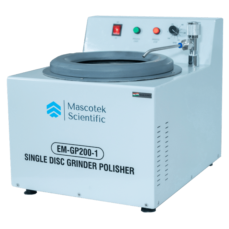 SINGLE DISC GRINDER POLISHER - Mascotek Scientific